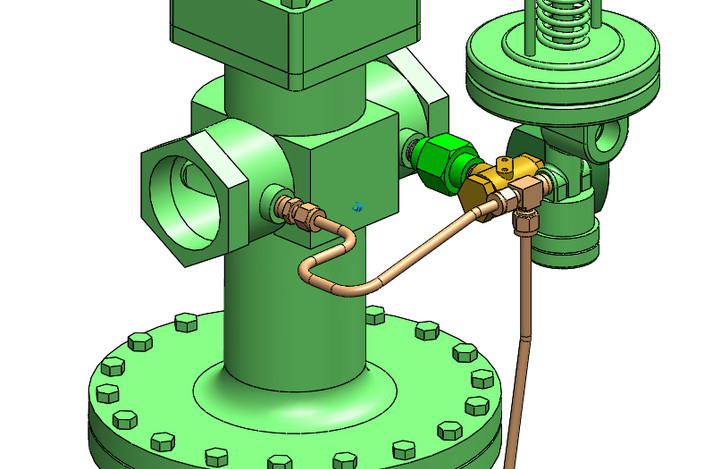 Spence ED Valve (2 inch NPT) Assembly with Pilot and Solenoid ...