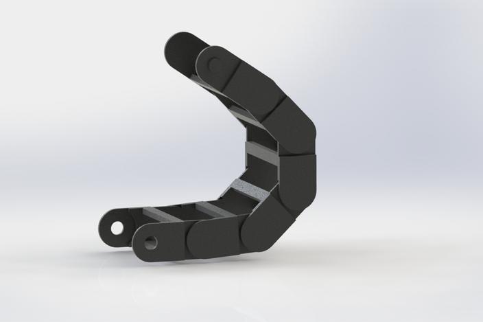 Simple energy-chain - SOLIDWORKS - 3D CAD model - GrabCAD