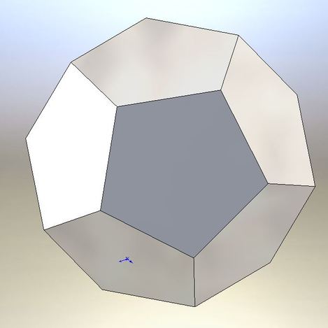 dodecaedro - SOLIDWORKS - 3D CAD model - GrabCAD