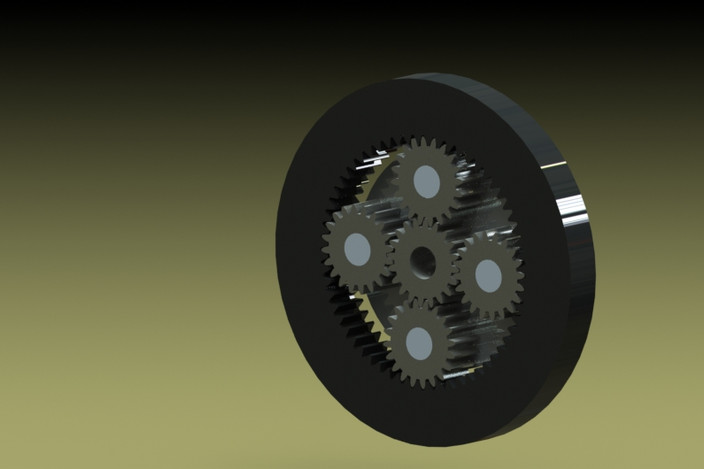 Planetary Gears - SOLIDWORKS - 3D CAD model - GrabCAD