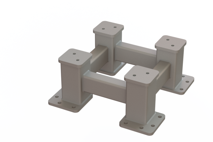 Stand for ABB IRB 460 Robot - STEP / IGES, SOLIDWORKS - 3D CAD model ...