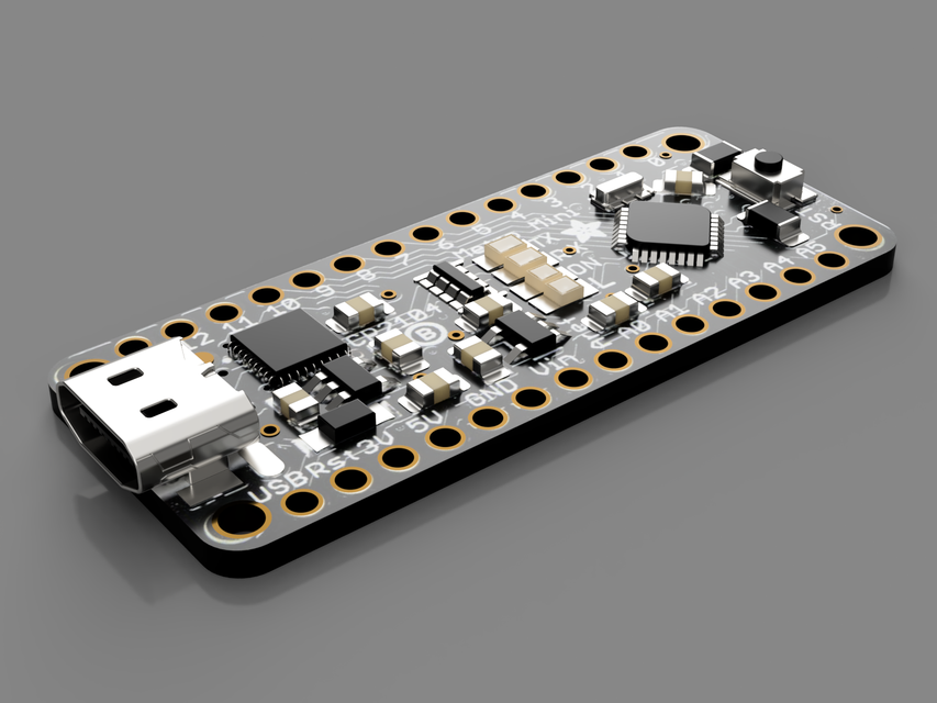 Arduino Metro Mini | 3D CAD Model Library | GrabCAD