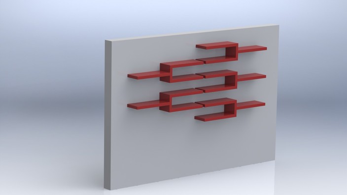 Shelves - STL, STEP / IGES, SOLIDWORKS - 3D CAD model - GrabCAD