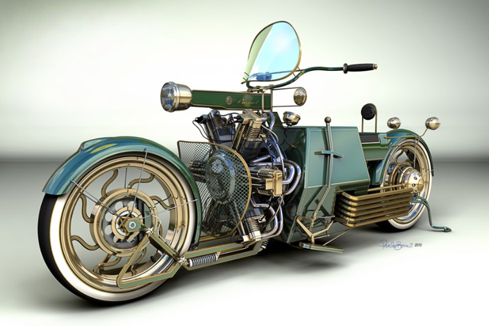 Steampunk bike