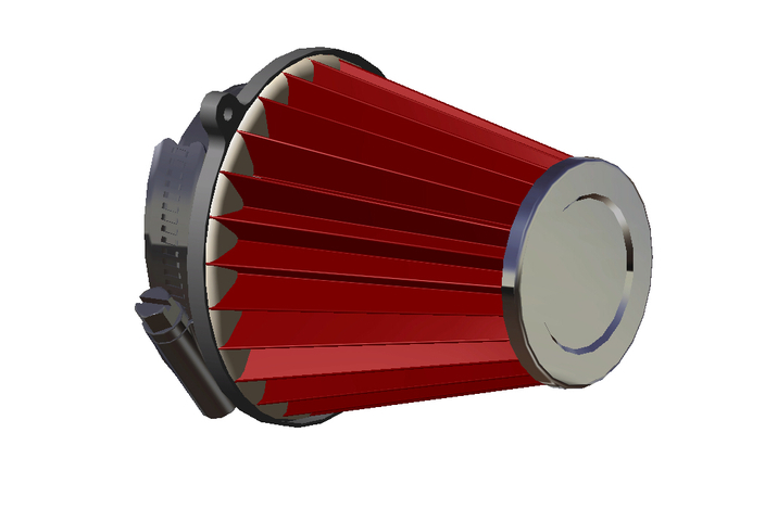 Rotax 912/914 Air Filter - STEP / IGES - 3D CAD model - GrabCAD