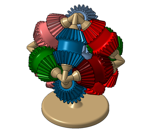 Brain Gear - CATIA, STL, STEP / IGES, Other - 3D CAD model - GrabCAD