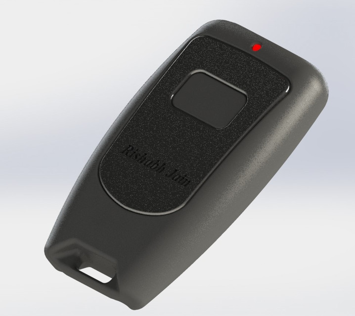Keyfob | 3D CAD Model Library | GrabCAD