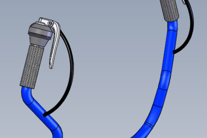 recumbent handlebar - SOLIDWORKS - 3D CAD model - GrabCAD