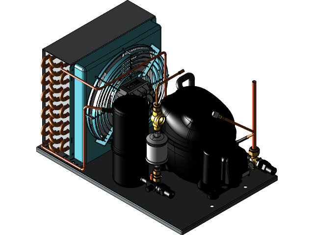 Condensing Units | 3D CAD Model Library | GrabCAD