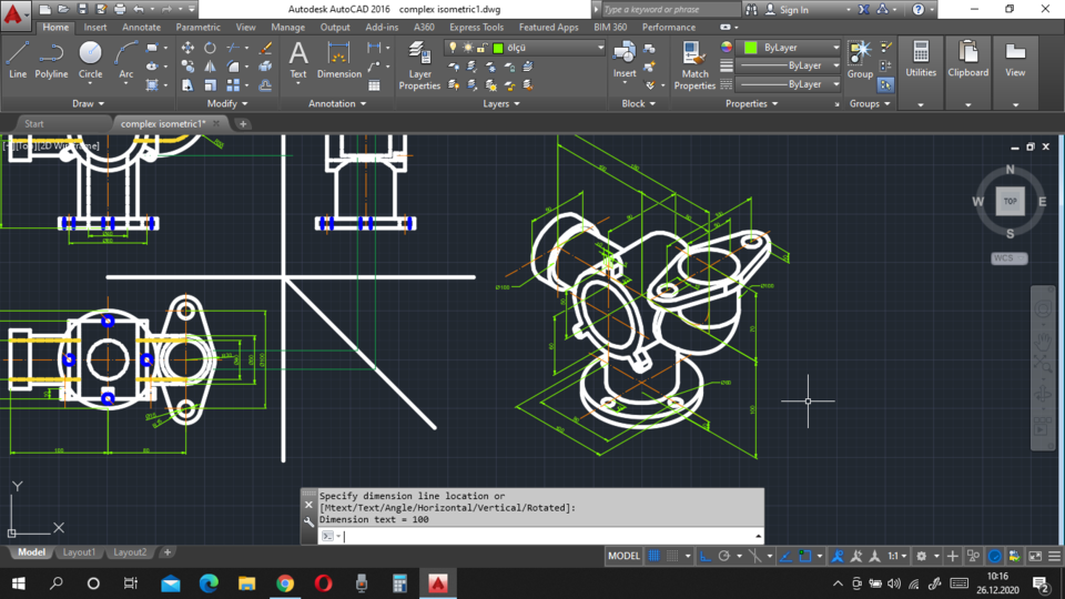 AutoCAD isometric drawings (3) | 3D CAD Model Library | GrabCAD