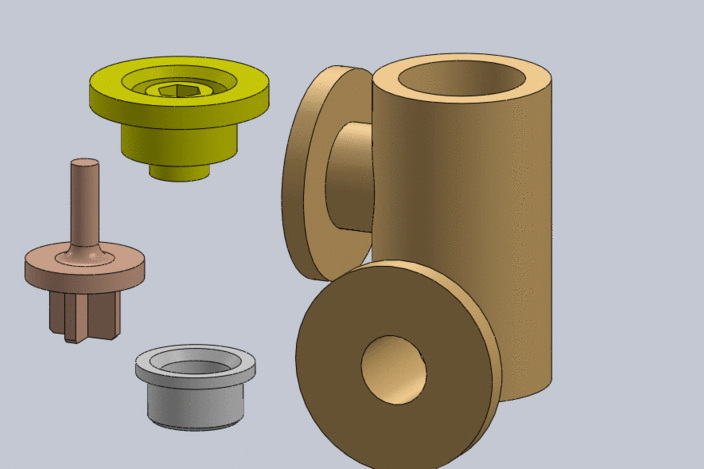 Non-Return Valve - SOLIDWORKS - 3D CAD model - GrabCAD