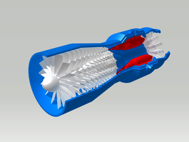 turbine - CATIA - 3D CAD model - GrabCAD