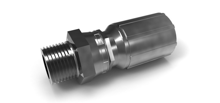 hydraulic hose swivel - Autodesk 3ds Max, AutoCAD, Autodesk Inventor ...