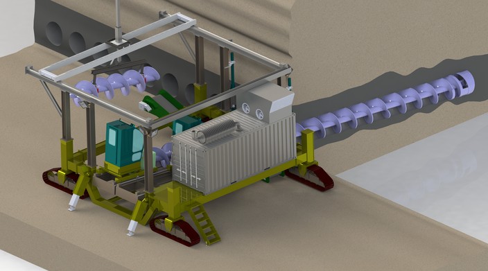 Coal Auger concept 2010