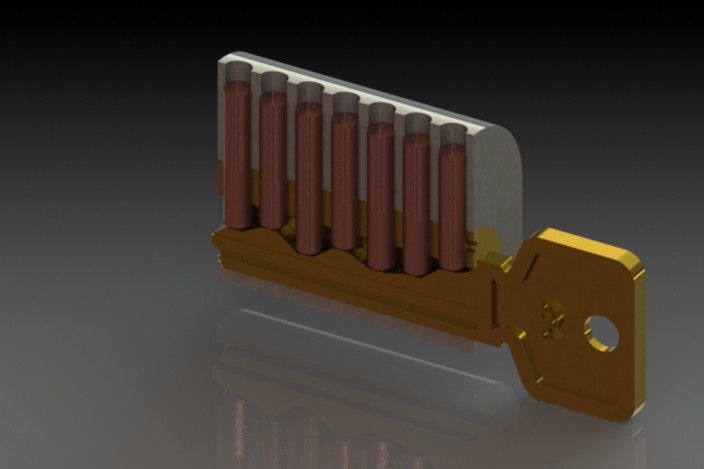 Door Lock - SOLIDWORKS - 3D CAD model - GrabCAD