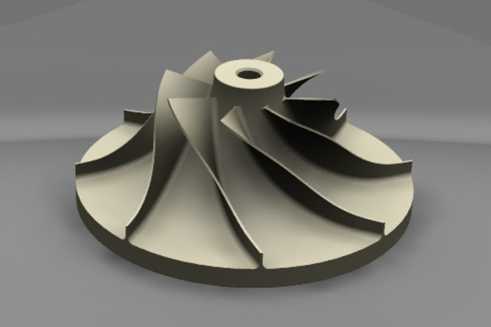 Impeller - NX - 3D CAD model - GrabCAD