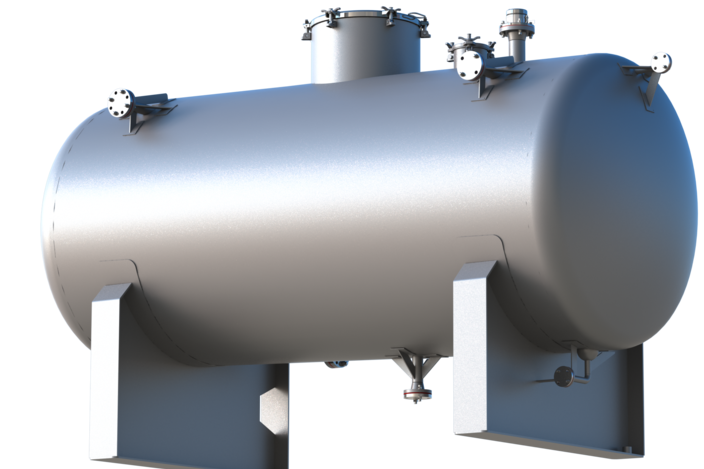 Pressure Vessel - - 3D CAD model - GrabCAD
