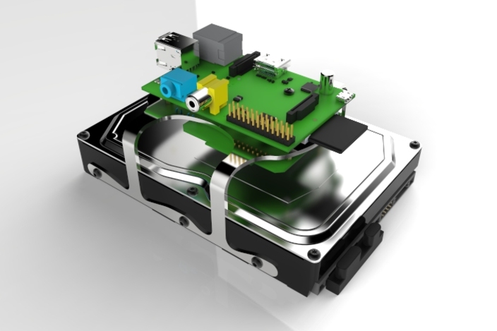 Raspberry Pi bracket - SOLIDWORKS - 3D CAD model - GrabCAD