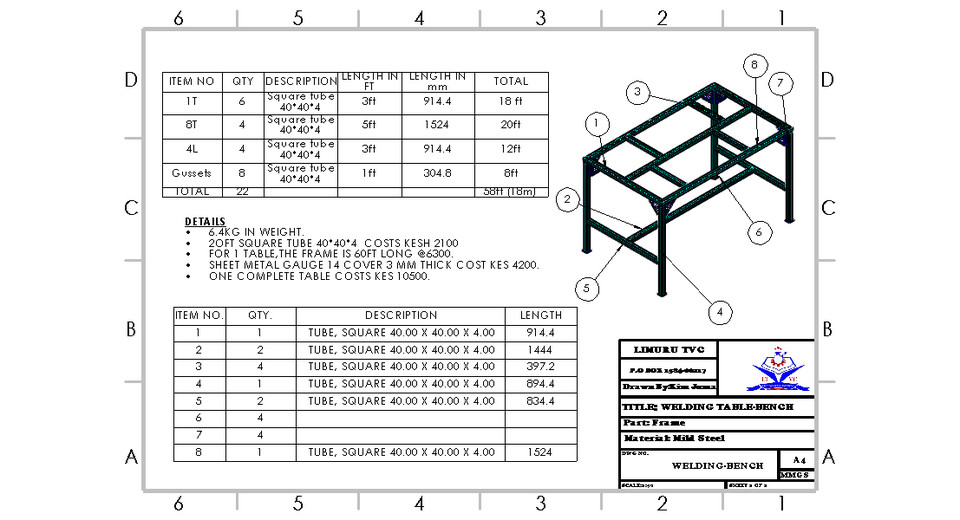 Cad Weld Type Table D16 Welding Table Location Tools DXF Files Etsy