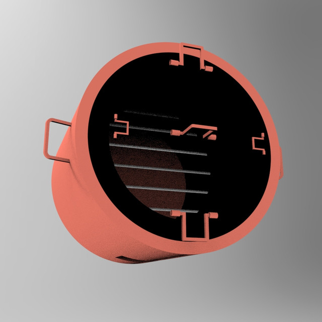 Crucible Furnace | 3D CAD Model Library | GrabCAD