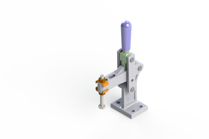 Vertical clamp - STL, STEP / IGES, SOLIDWORKS, Other - 3D CAD model ...