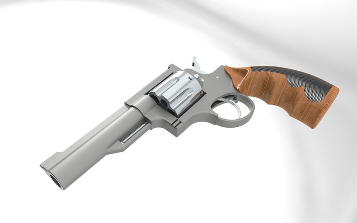 Colt revolver - STL, SOLIDWORKS - 3D CAD model - GrabCAD