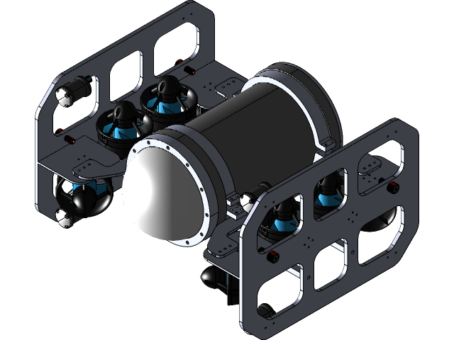 Concept ROV design with 6DOF | 3D CAD Model Library | GrabCAD