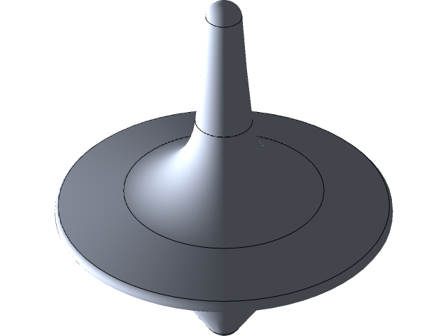 Inception Spinning top | 3D CAD Model Library | GrabCAD