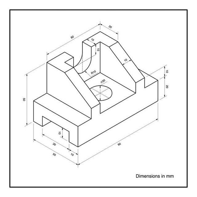 solidworks sample part 3 | 3D CAD Model Library | GrabCAD