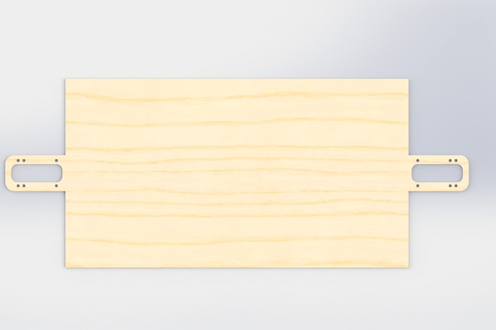 Longboard Template - SOLIDWORKS - 3D CAD model - GrabCAD