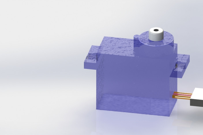9 oz servo motor - SOLIDWORKS - 3D CAD model - GrabCAD