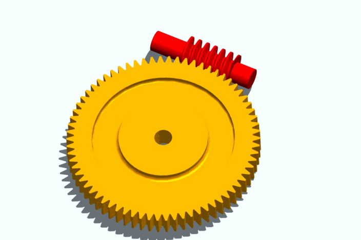 Worm Gear Drive - PTC Creo Parametric, STEP / IGES - 3D CAD model - GrabCAD