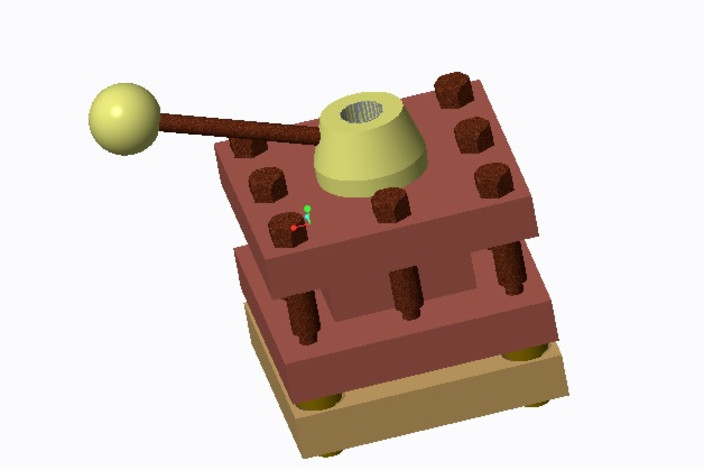 square tool post assembly