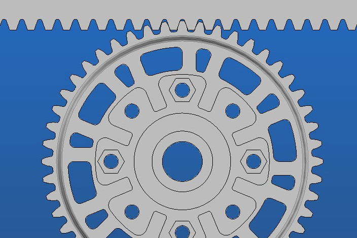 Gear Traction wheel - STEP / IGES - 3D CAD model - GrabCAD