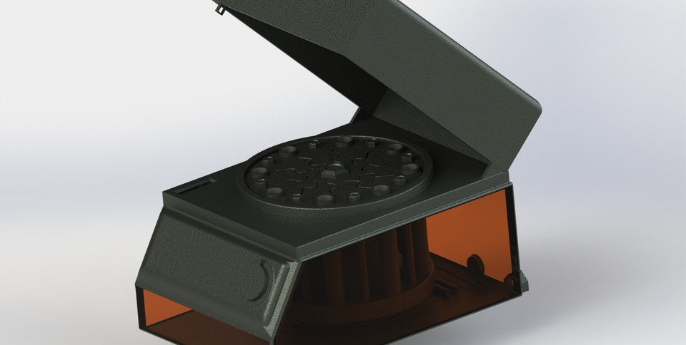 agitator (agitateur) | 3D CAD Model Library | GrabCAD