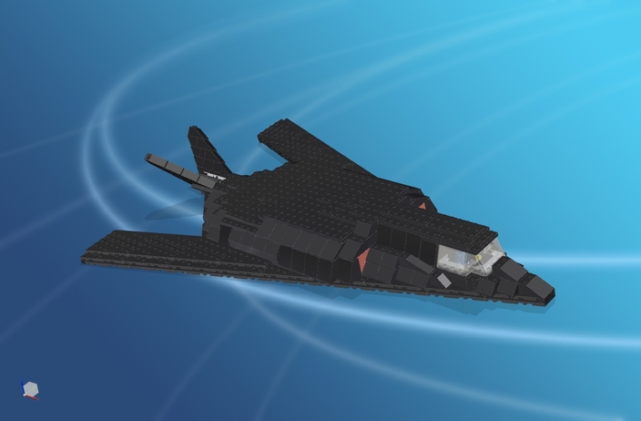 F-117 Nighthawk, LEGO bricks