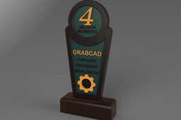 4 Million Member Trophy Design Challenge | Engineering & Design ...