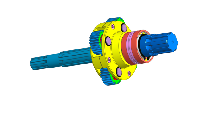 Part of planetary gear - PTC Creo Parametric - 3D CAD model - GrabCAD
