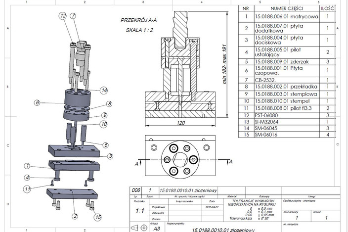 Simple Die - STEP / IGES - 3D CAD model - GrabCAD