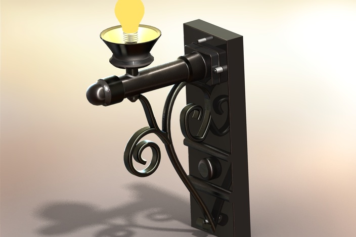 Roadway Luminaire Bracket Arm