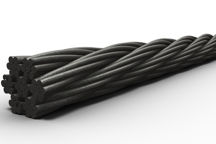Wire rope - AutoCAD - 3D CAD model - GrabCAD