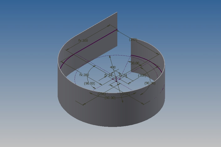 Fan Case Scroll ( Request: Flange contour inventor ) - Autodesk ...