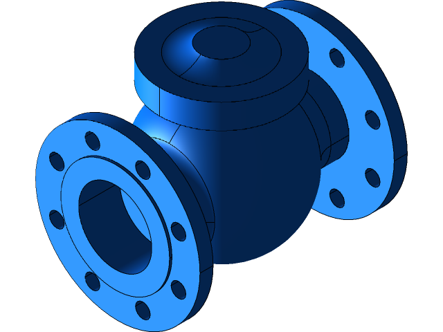 Pressure Reducing Valve Genebre 3/4'' 3D CAD Model Library, 41% OFF