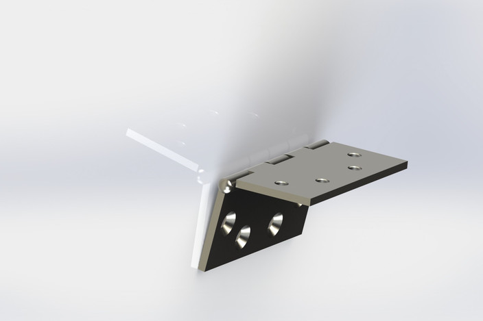 Hinge - SOLIDWORKS - 3D CAD model - GrabCAD