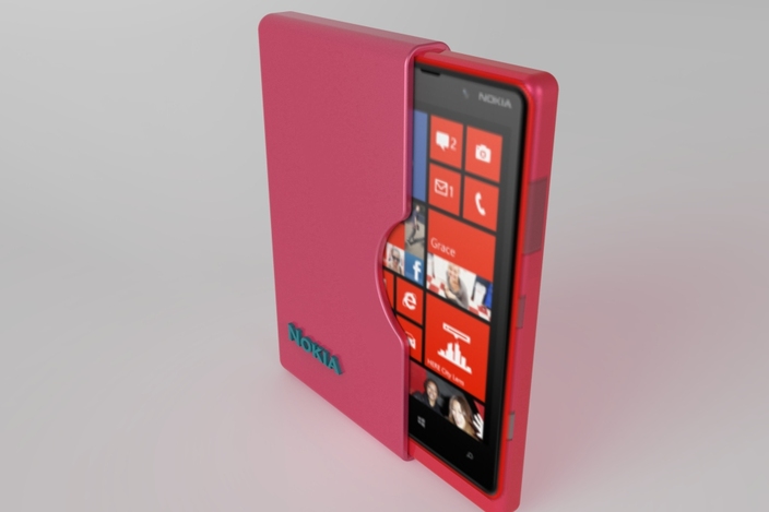 Pouch Design for Nokia Lumia - NX, STEP / IGES, Other - 3D CAD model ...