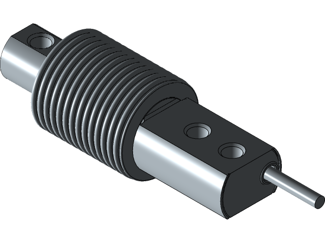 Load cell Tedea_355 | 3D CAD Model Library | GrabCAD