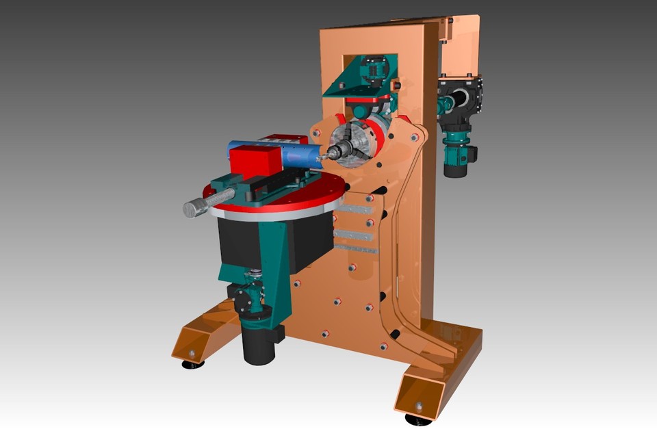 CNC Notching Machine | 3D CAD Model Library | GrabCAD