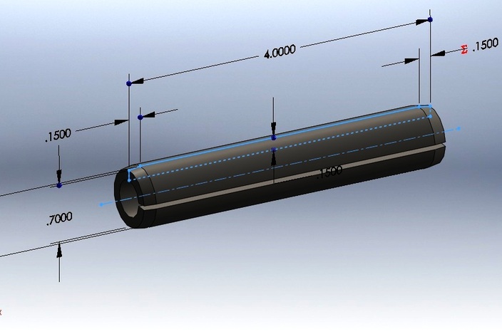spring pin - SOLIDWORKS - 3D CAD model - GrabCAD