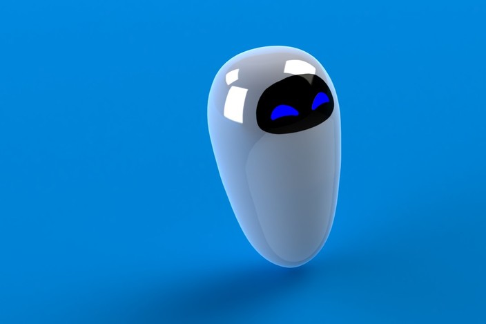 Eve form movie "Wall-e" - SOLIDWORKS - 3D CAD model - GrabCAD