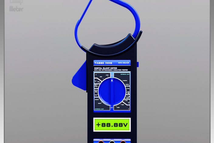 Digital Clamp Meter - STEP / IGES, SOLIDWORKS, Other - 3D CAD model ...